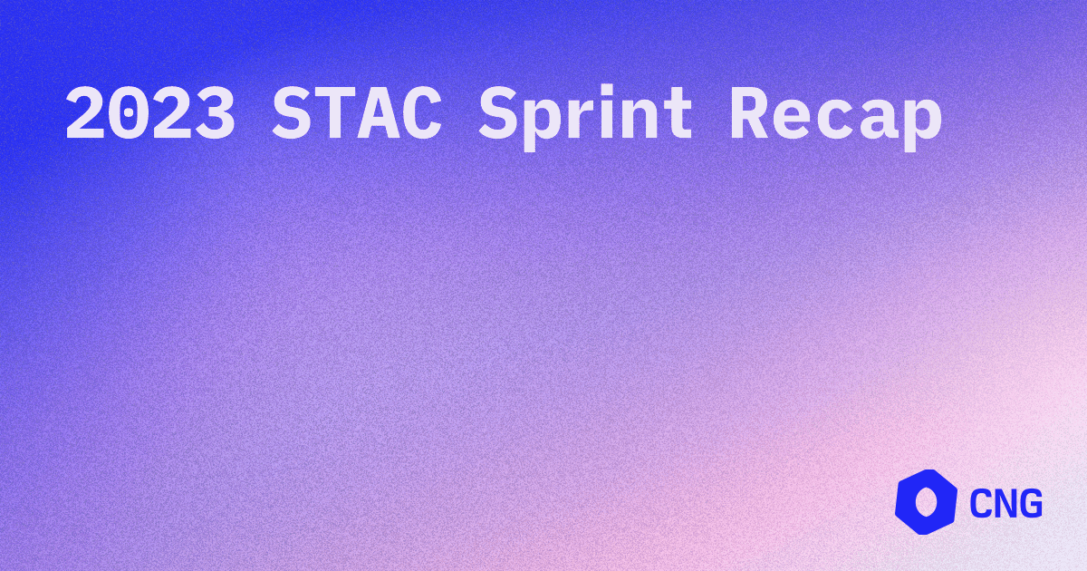 2023 STAC Sprint Recap | Cloud-Native Geospatial Forum - CNG